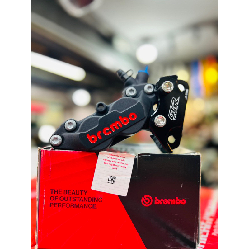 Original Brembo P4 For NVX V1 V2 NMax N-Max Black Red Logo 4Pot Front ...