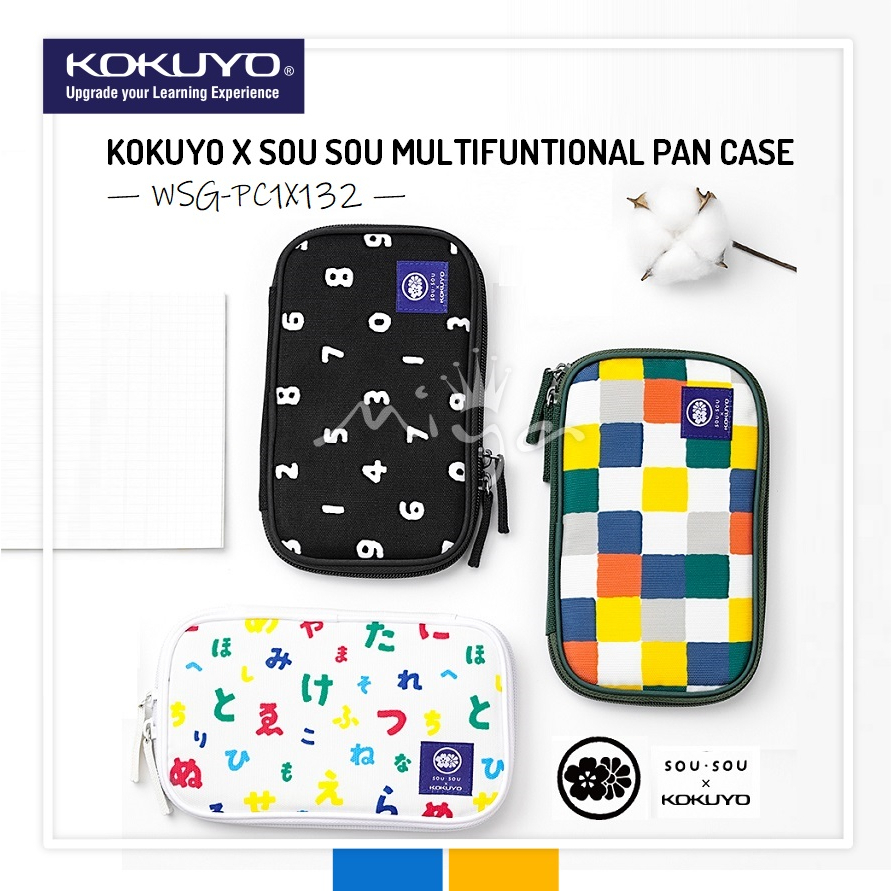 KOKUYO X SOU SOU MULTI-FUNCTIONAL PAN CASE PEN CASE | Shopee Malaysia