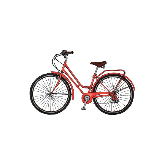 Red Bicycle | Temporary Tattoo Sticker Waterproof | Shopee Malaysia