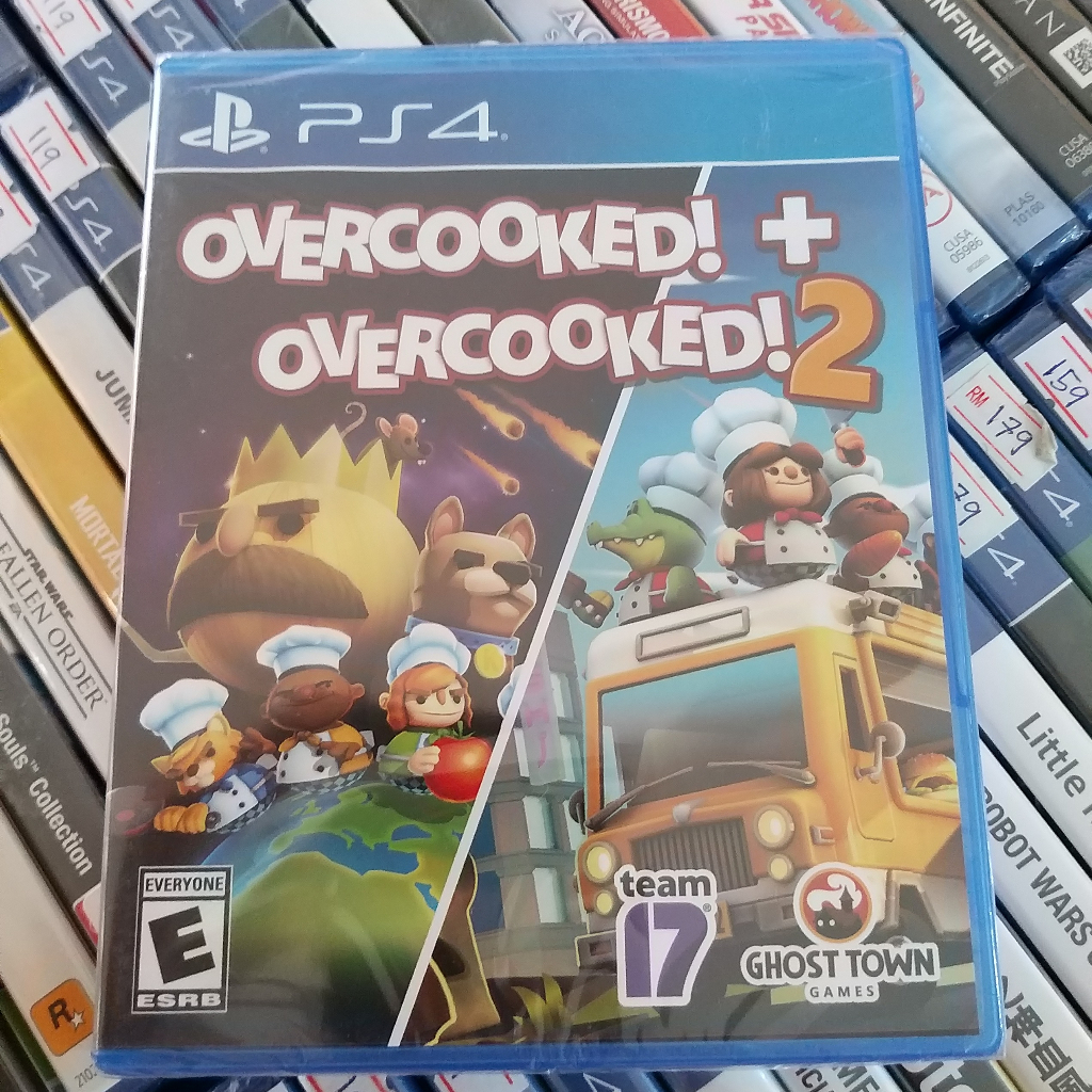 PS4 GAME OVERCOOKED! + OVERCOOKED! 2 (2 GAMES) [NEW] | Shopee Malaysia