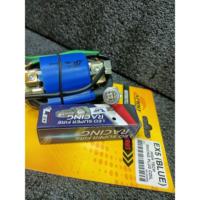 COMBO RACING PLUG COIL+RACING PLUG KRISS EX5 W100 KRISS 120/KRISS110 ...