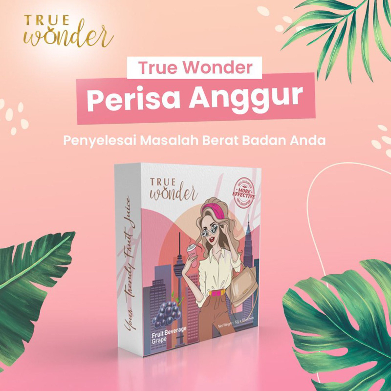 ORIGINAL TRUE WONDER FRUITY 💯🍇 ORIGINAL ( READY STOCK ) | Shopee Malaysia