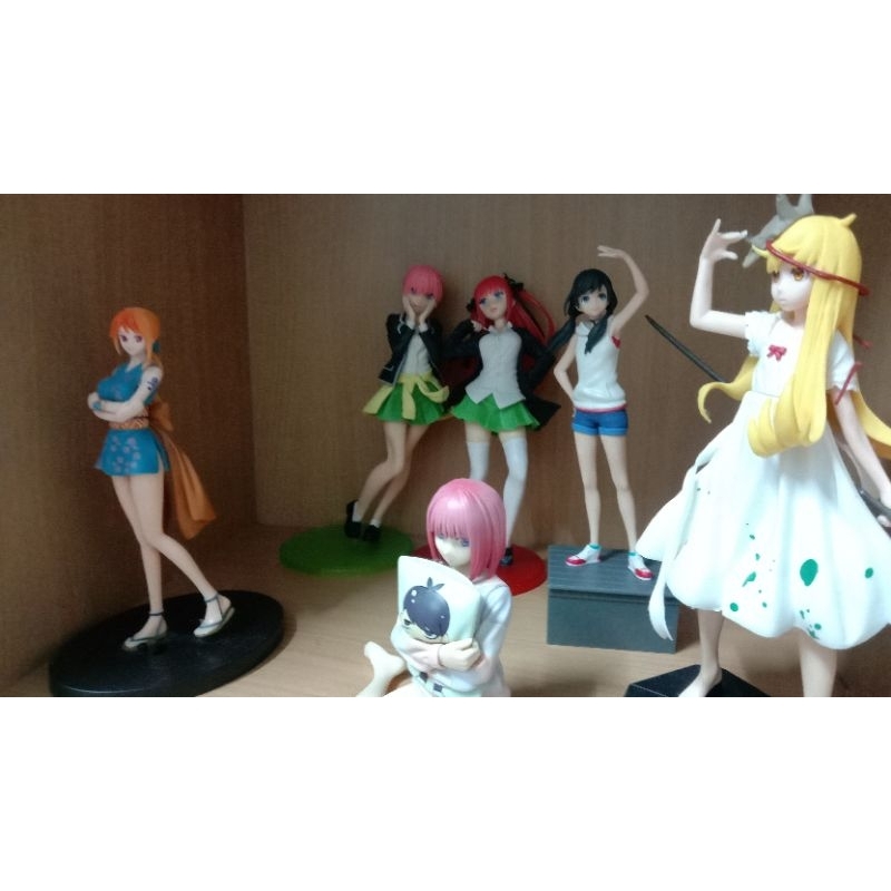 Anime Figures Combo Set (6 pcs) One Piece Withering with You Gotoubun ...