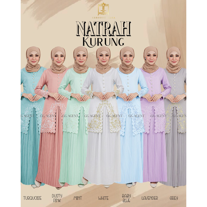 NATRAH KURUNG GEROBOK GAGA | Shopee Malaysia