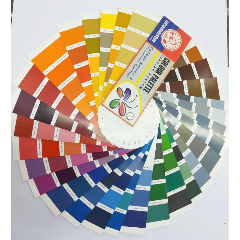 Used Colour Fandex Paint Catalogue Buku Cat Jotun Nippon Seamaster ...