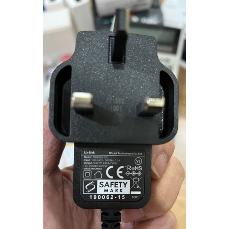 New TP-LINK POWER ADAPTOR 9V 0.6A 9V 0.85A MODEL: T0900060-2D1 | Shopee ...