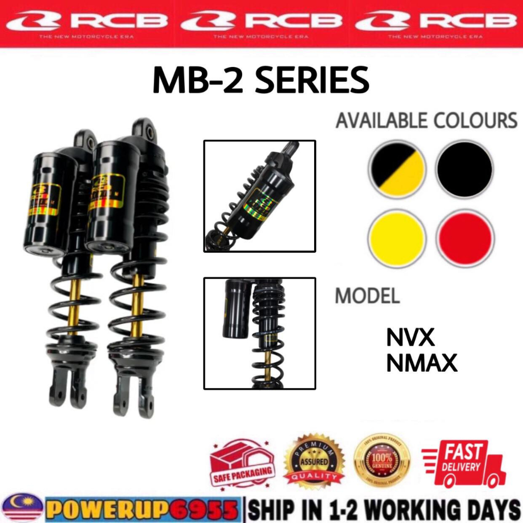 NMAX V1 V2 NVX155 NVX RCB MB2 MB-2 SERIES ABSORBER ABSOBER GAS TANK ...
