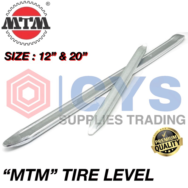 (100% QUALITY) MTM CRV TIRE LEVEL /CHROME VANADIUM STEEL (12” & 20”) 🇲🇾 ...