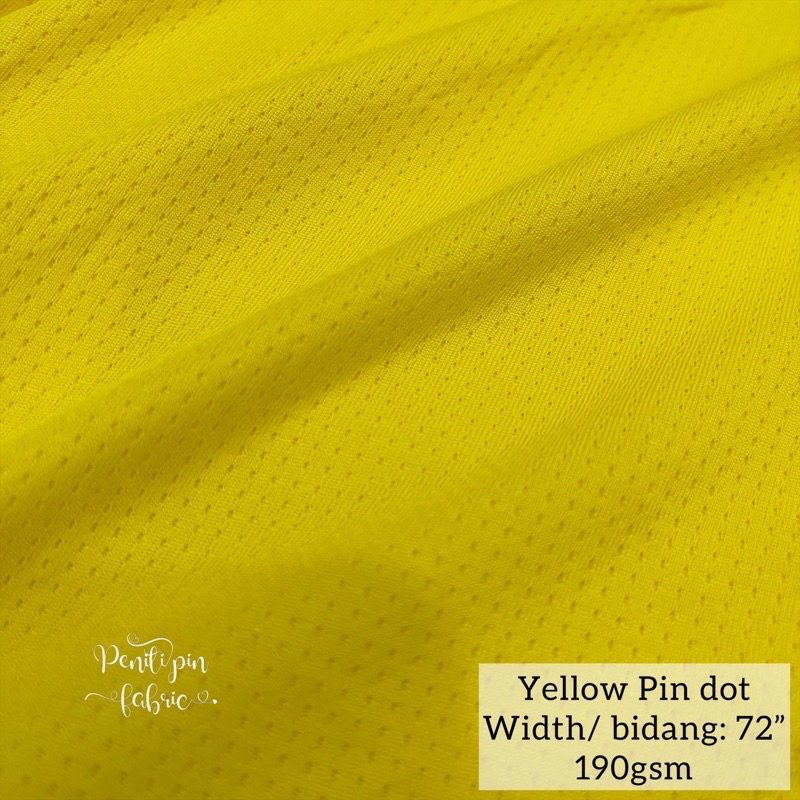 Kain microfiber MFE /MFI / PK fabric eyelet/ interlock mesh plain hitam ...