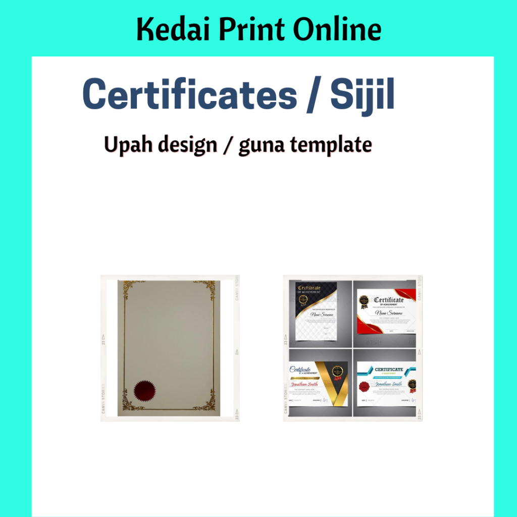Upah design atau guna template | Shopee Malaysia