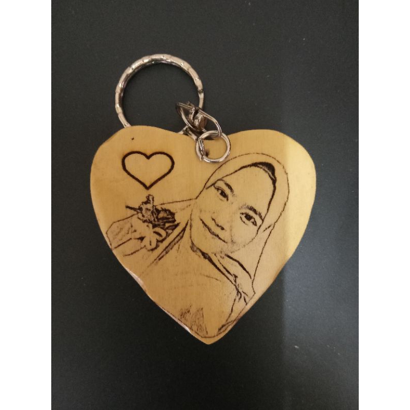 Keychain Laser Gambar Gambar Selfie Shopee Malaysia