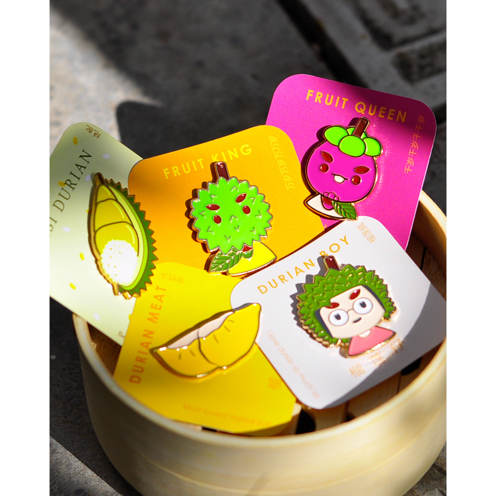 Durian Series Enamel Pin | Shopee Malaysia
