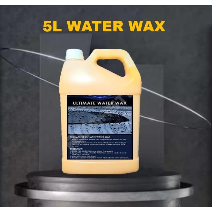 5L Premium Water Wax Gel 5Litre 5KG [SpeedWax] Quick coating high ...