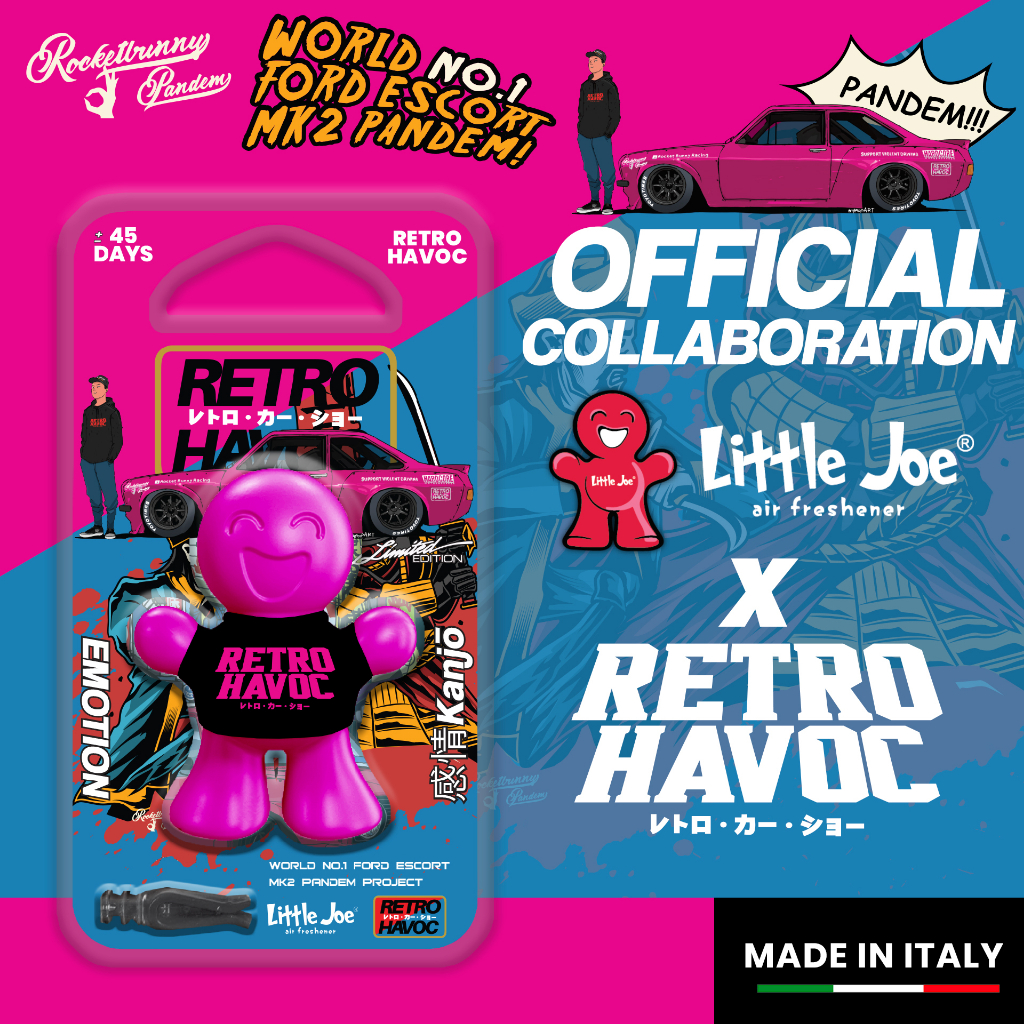 Little Joe X Retro Havoc Limited Edition Air Freshener | Shopee Malaysia