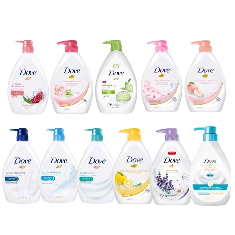 DOVE Shower Gel / Body Wash (1L) | Shopee Malaysia