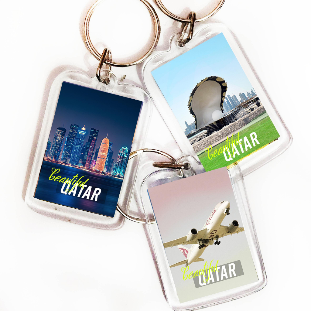Keychain Qatar Doha Souvenir Gift | Shopee Malaysia