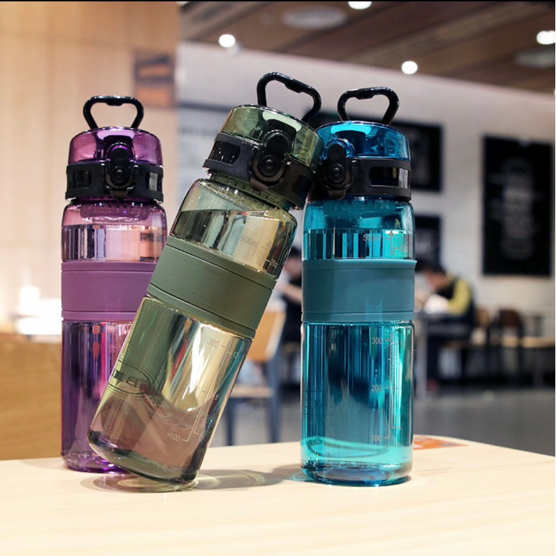 Binver Transparent Direct Drink Small Capacity Water Bottle 500ml ...