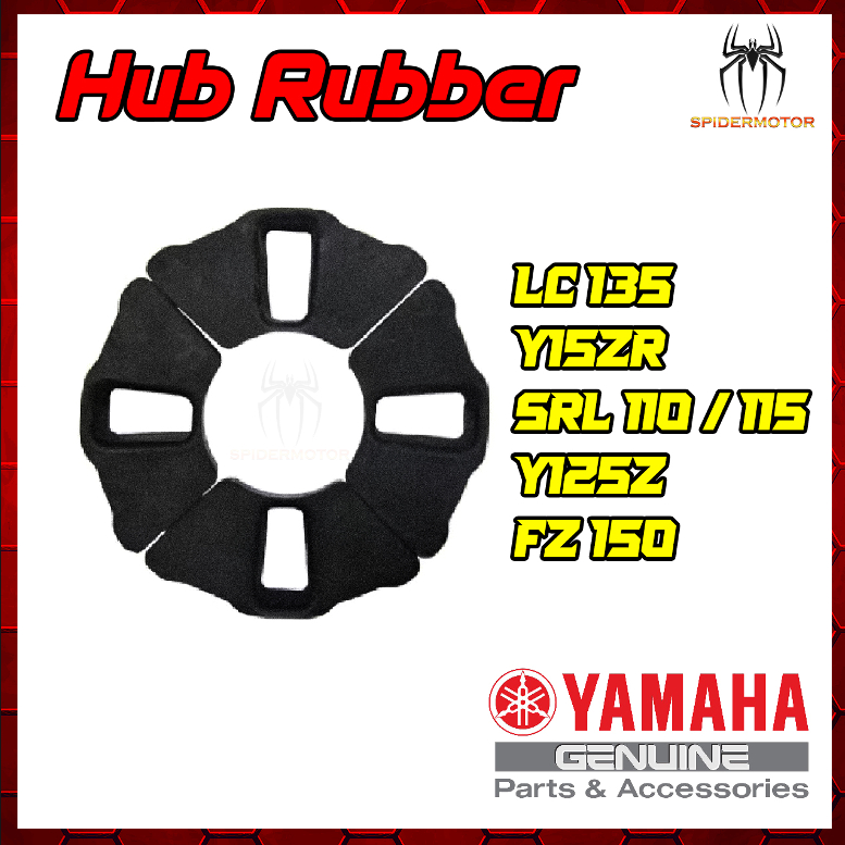 YAMAHA HUB RUBBER HUB GETAH Y15ZR / LC135 / SRL115 /FZ150 /SS2 /Y110/ RXZ | Shopee Malaysia