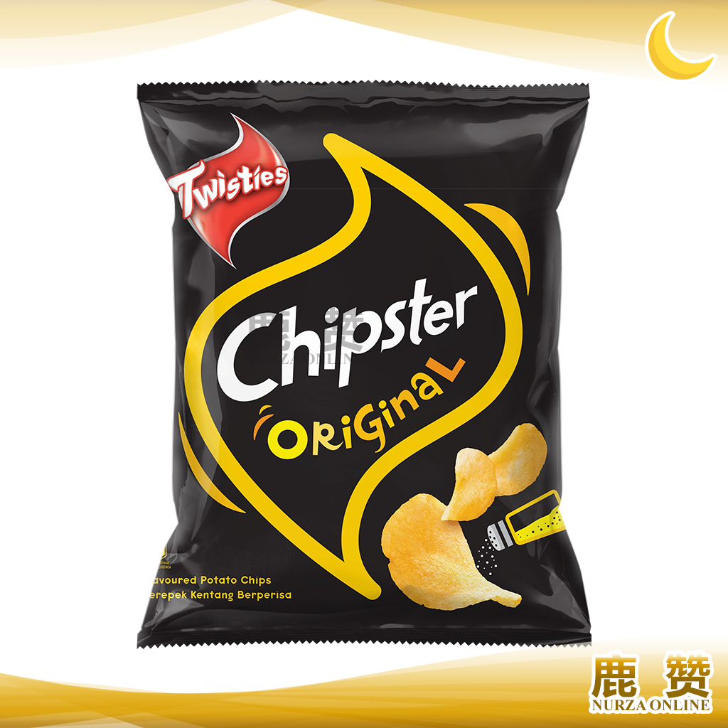 Twisties Chipster Original/ Hot & Spicy Flavour Potato Chips Kerepek ...