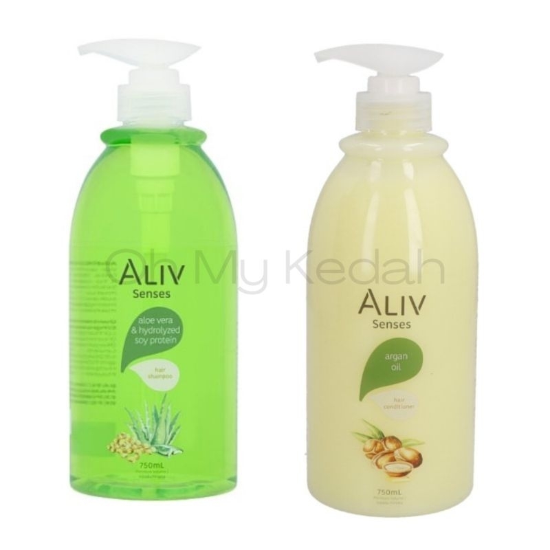 LOTUS'S / TESCO: Aliv Hair Shampoo / Hair Conditioner Argan Oil / 750 ...