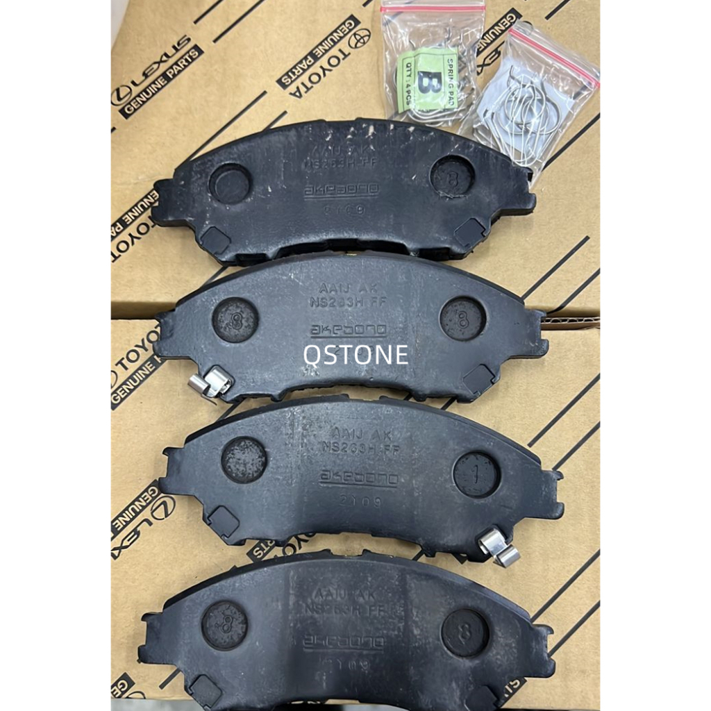 MITSUBISHI XPANDER -ORIGINAL FRONT DISC BRAKE PAD / DISC PAD SET 4605B949 | Shopee Malaysia