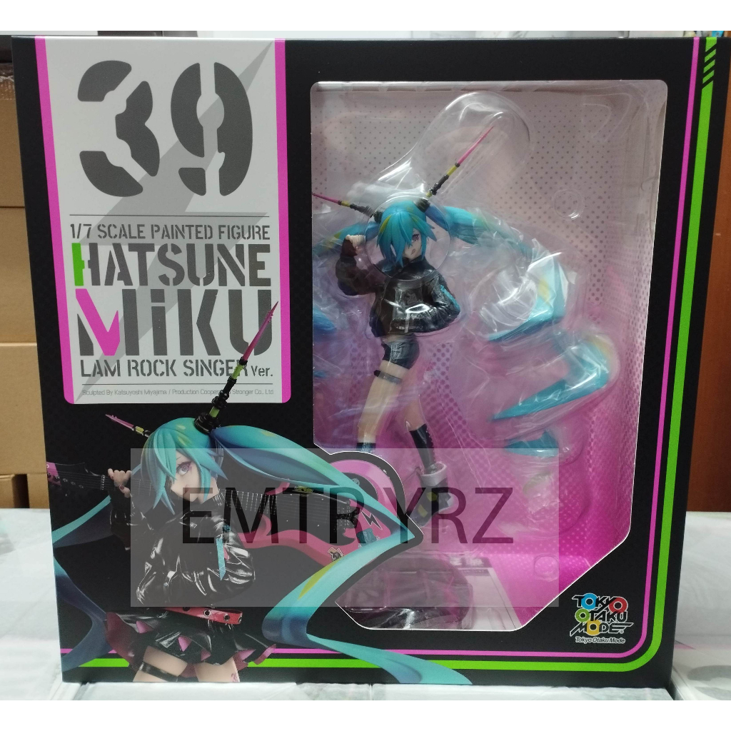 Stronger Vocaloid Hatsune Miku: LAM Rock Singer Ver. 1/7 Scale Figure ...