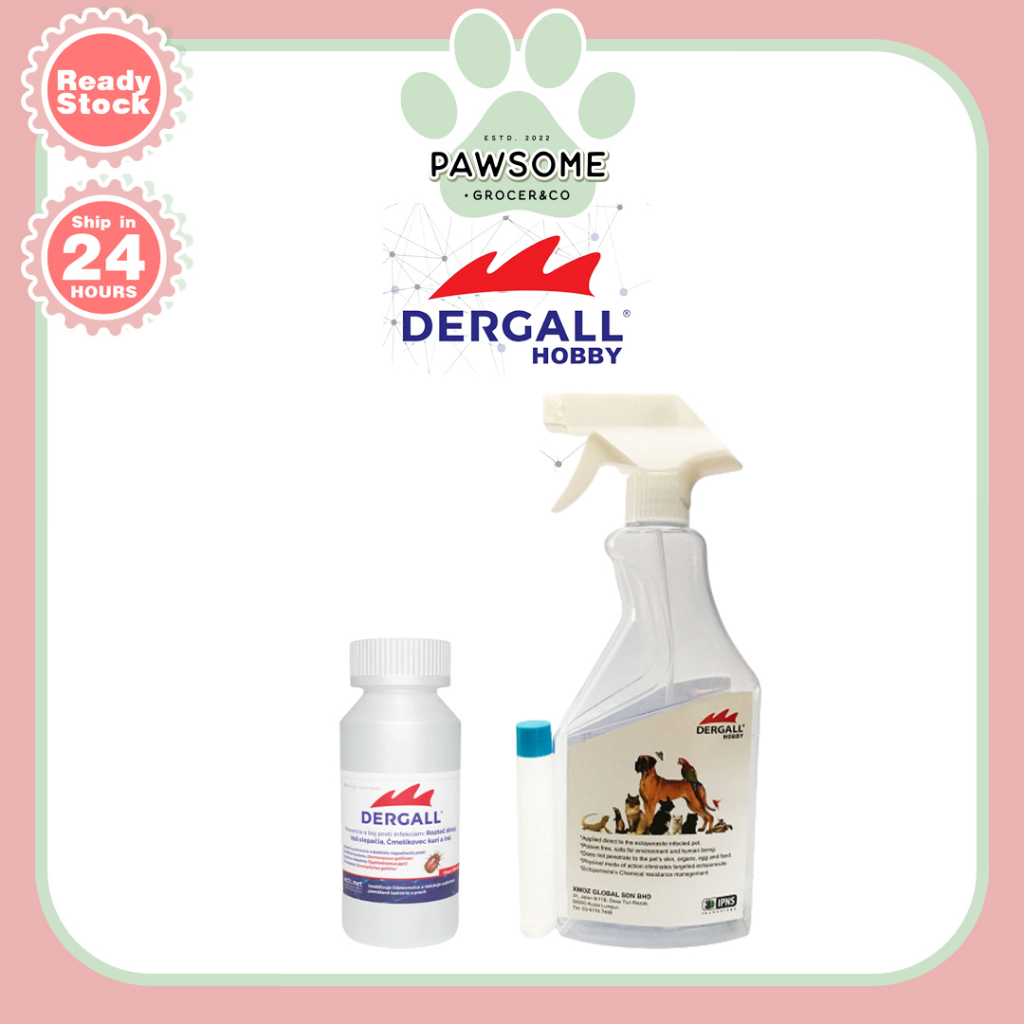 DERGALL Hobby Ectoparasite Disposal Water For Cats & Dogs (5ML/20ML ...