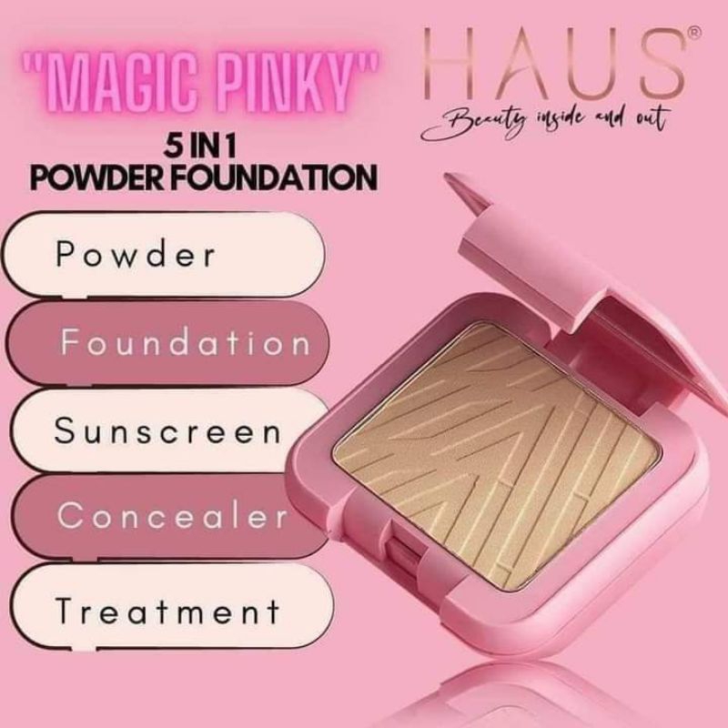 🔥 MAGIC PINKY MICRO MAGIC POWDER FOUNDATION🔥{Free Sunscreen tester ...