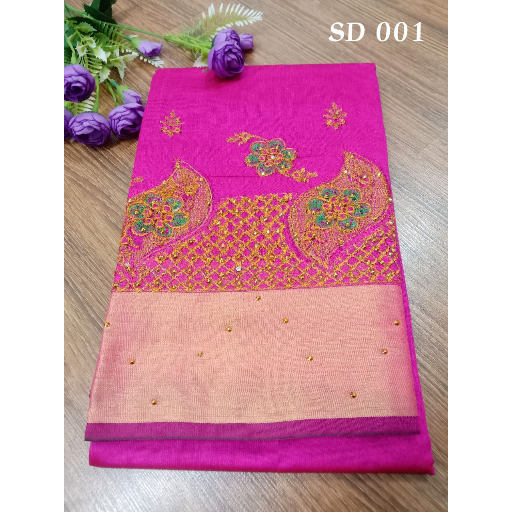 Silk Cotton Saree / READY STOCK / Silk Cotton Material / Sari / Indian ...