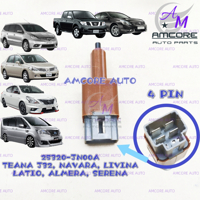 NISSAN TEANA J32 / NAVARA / LIVINA / LATIO / ALMERA / SERENA (4 PIN ...