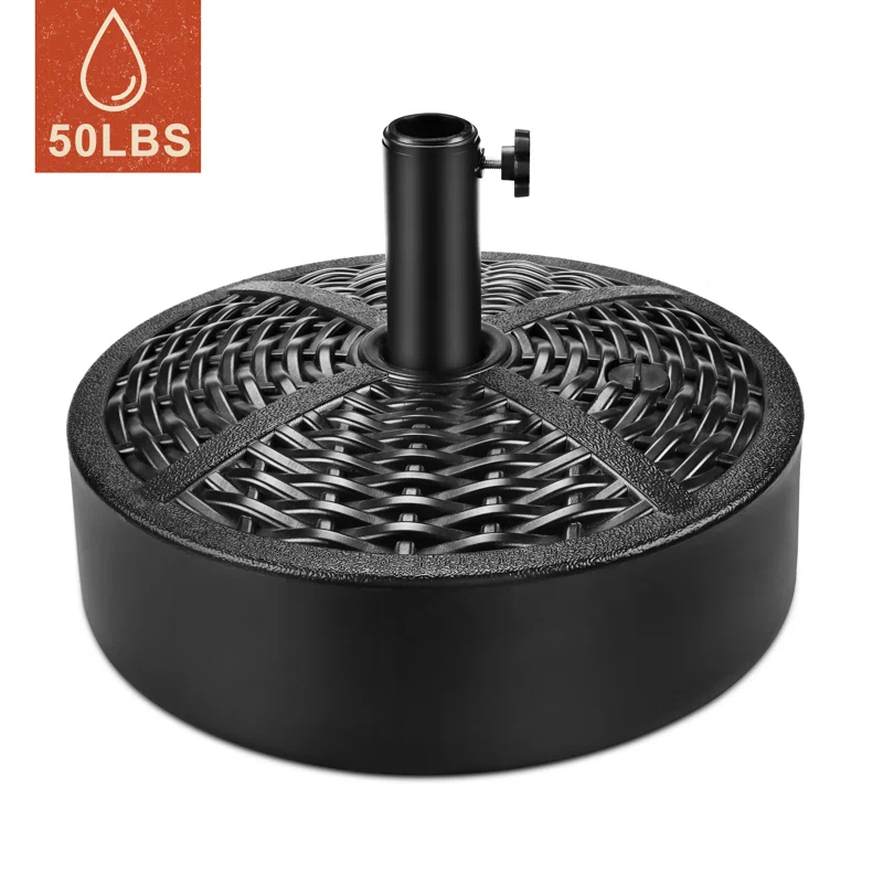 KIMDELIN 22KG Outdoor Patio Umbrella Water Injection Base Fillable Free ...