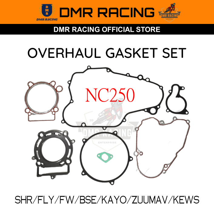 Motocross NC250 SHR FW BSE KAYO HJ KEWS Original Overhaul Gasket Complete Set (250cc 4 Stroke ...