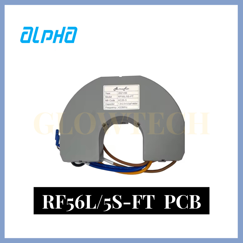 [ORIGINAL] ALPHA Ceiling Fan PCB/REMOTE CONTROL RF56L/5S-FT PCB ...