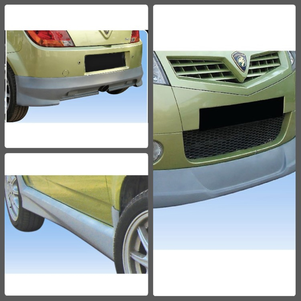 Proton Savvy Skirting Body Kit PU Ready Stock | Shopee Malaysia