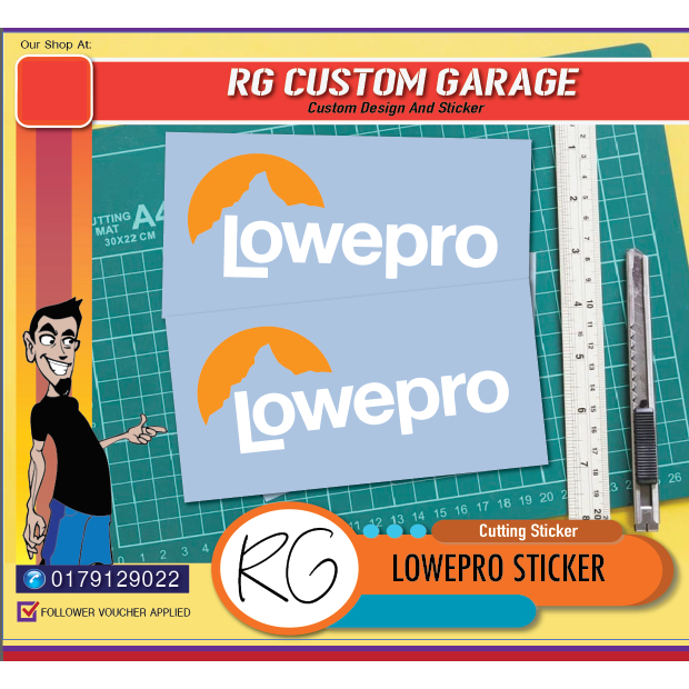 lowepro stickers (stiker potong) | Shopee Malaysia