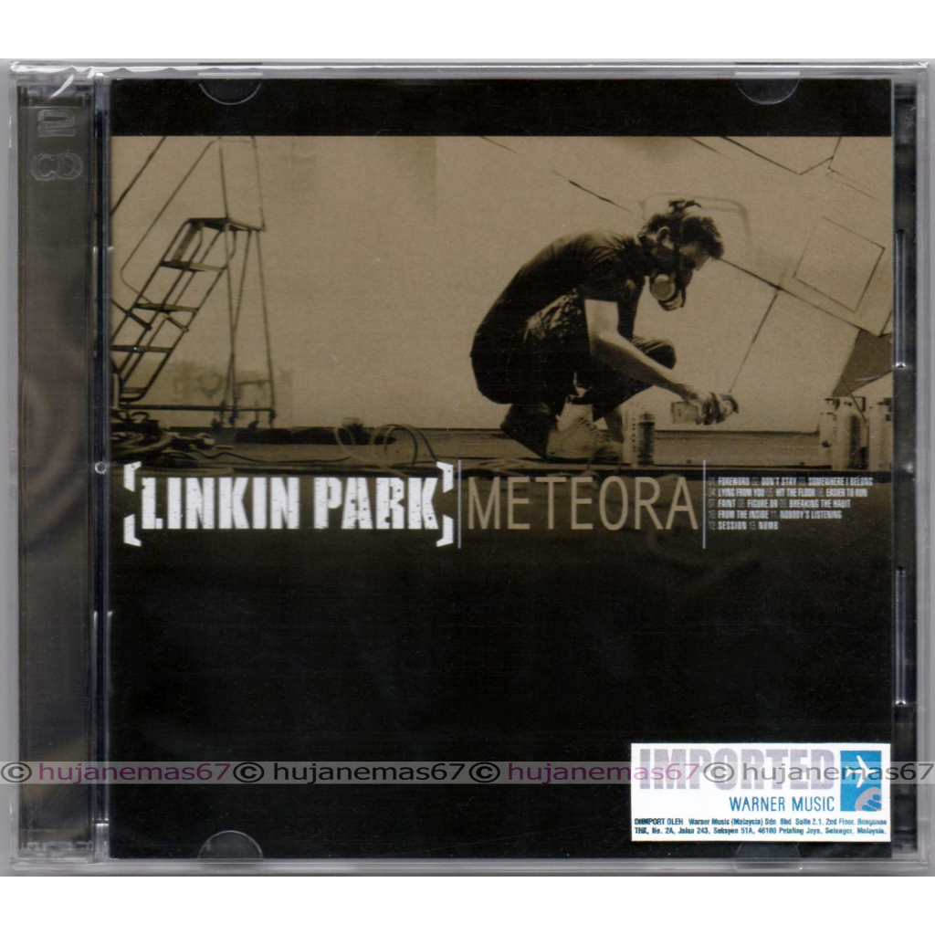 LINKIN PARK - Meteora 2003 WARNER BROS SINGAPORE DELUXE EDITION Enhanced CD SEALED | Shopee Malaysia