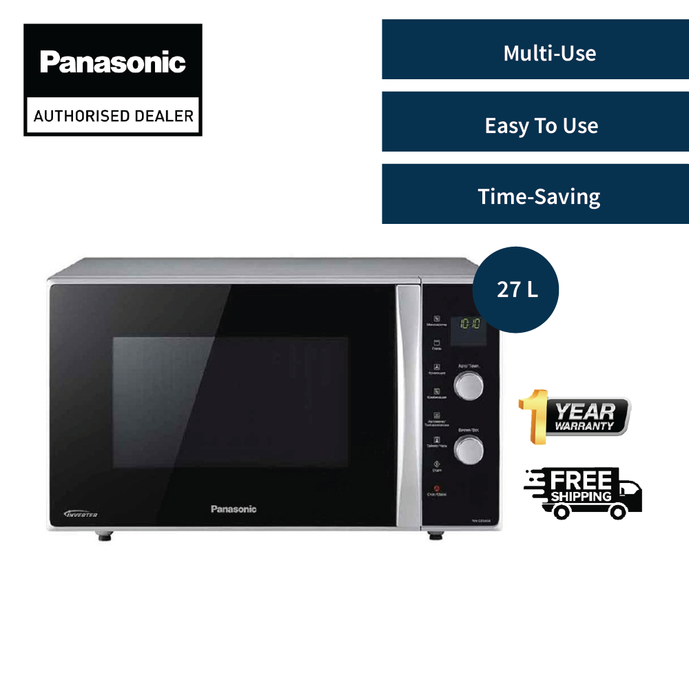 Panasonic Microwave Oven 11 Menus (27L) NN-CD565BMPQ | Shopee Malaysia