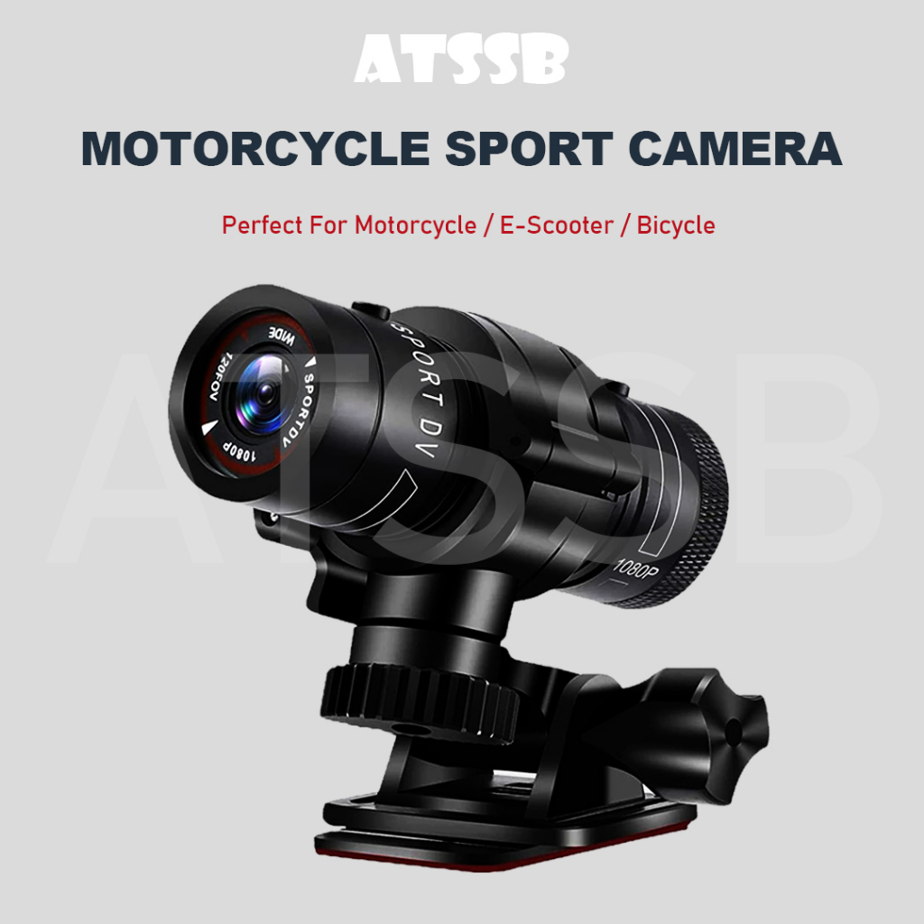 ATSSB Wireless Waterproof Motorcycle Camera Camcorder Full HD Bicycle ...