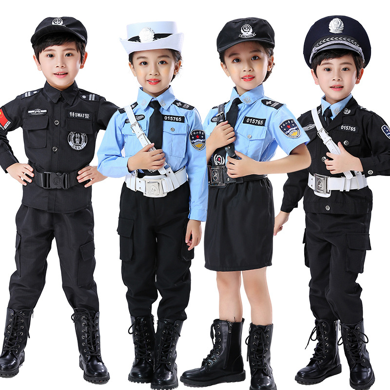 💥Malaysia Ready Stock💥Policemen Costumes Police Cop Cosplay Army Police ...