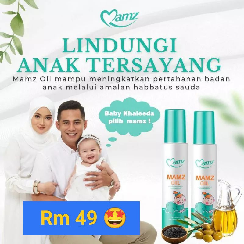 Mamz oil / Mamz spray 💯 [Original HQ ] + Free gift 🎁🎁🎁 | Shopee Malaysia