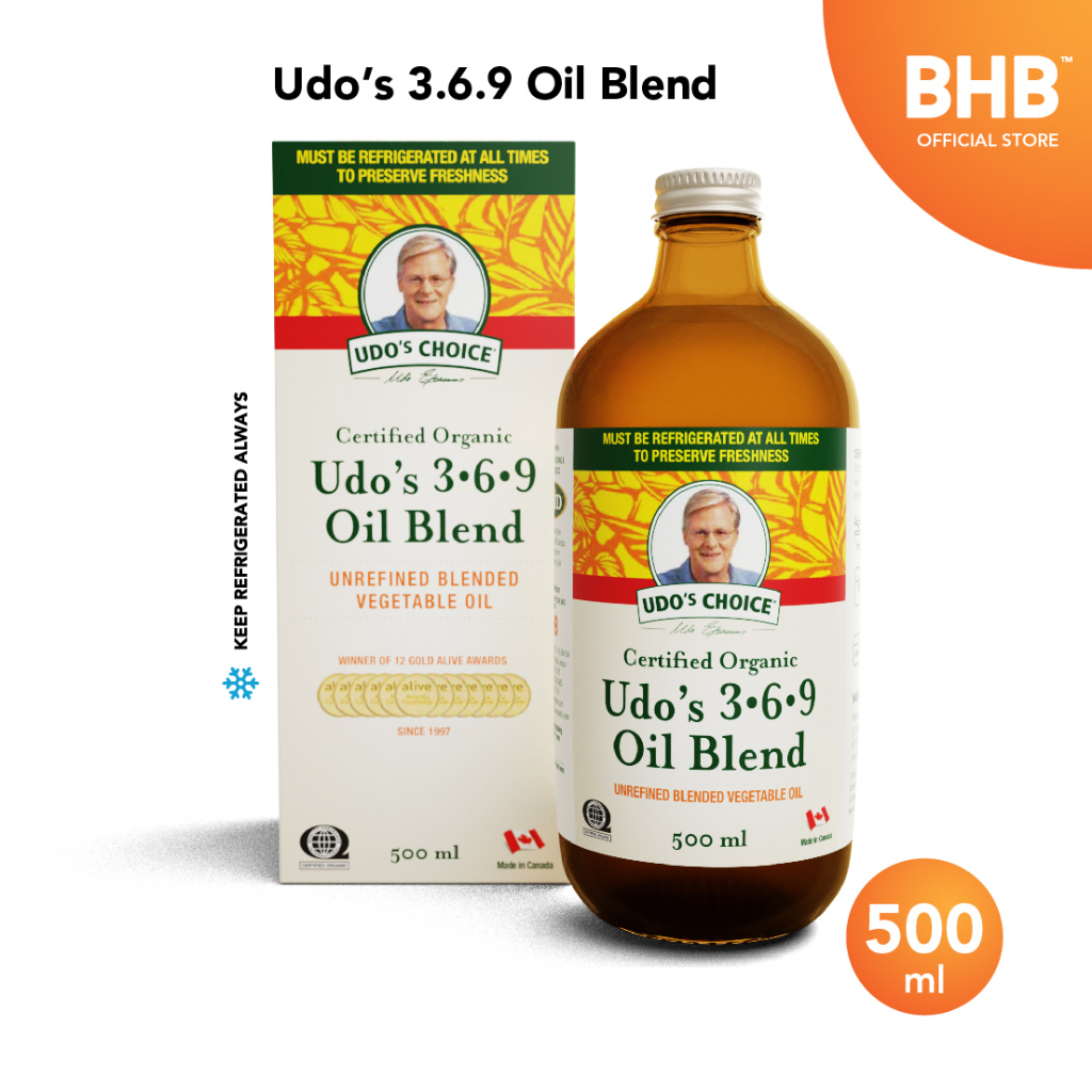 Udo's Choice Udo’s 3•6•9 Oil Blend (500ml) | Shopee Malaysia
