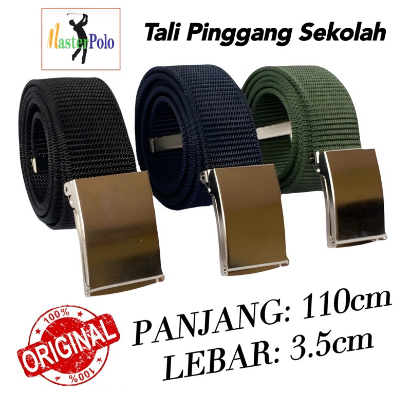 Back To School Belts Formal Tali Pinggang Sekolah Student Canvas Belt ...