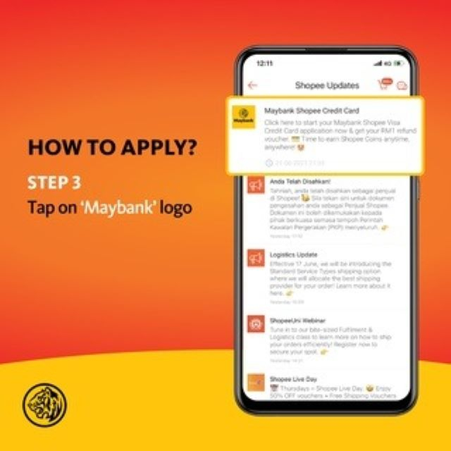 Maybank Shopee Visa Credit Card | Shopee Malaysia