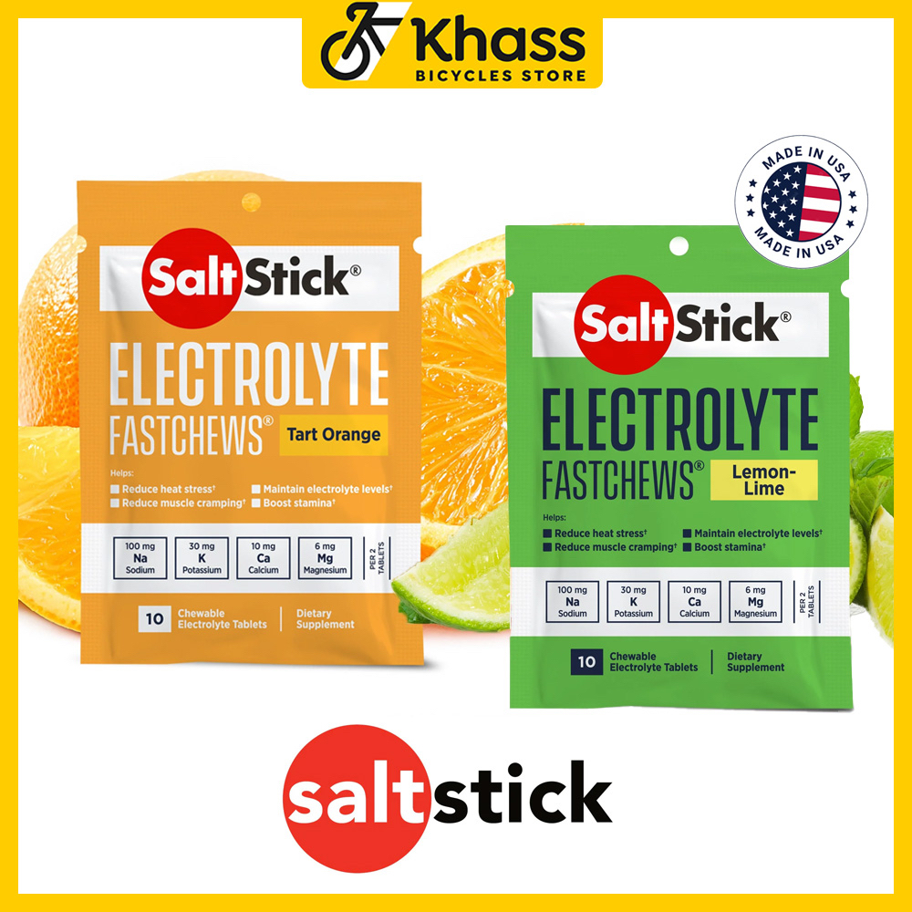 SaltStick FastChew Electrolyte (Cramp prevention for Running, Cycling ...