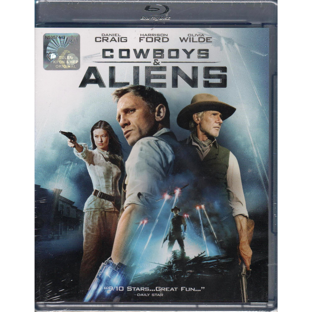 Blu-Ray Disc Cowboys & Aliens (2011 Film) | Shopee Malaysia