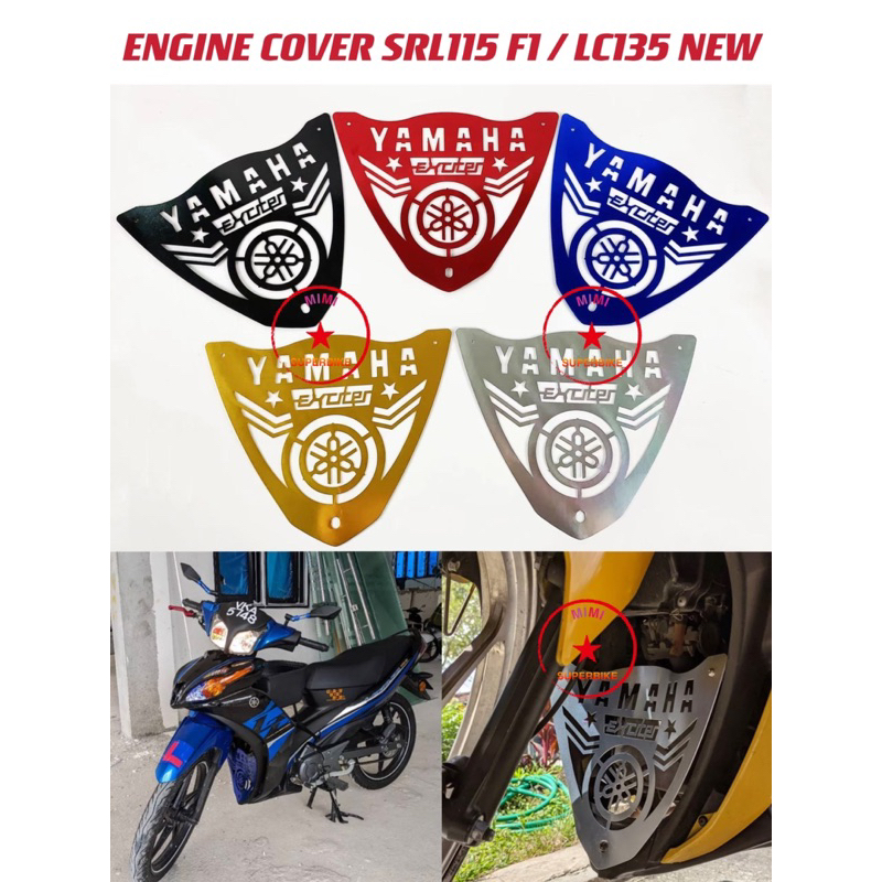 YAMAHA SRL115 FI 115FI / LC135 NEW V2 V3 V4 V5 V6 V7 V8 ENGINE COVER ...