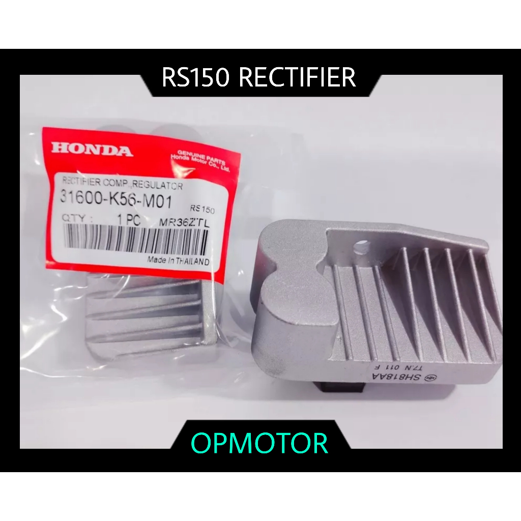 Honda RS150 V1 V2 RSX Rectifier Regulator Katau Katab Assy | Shopee ...