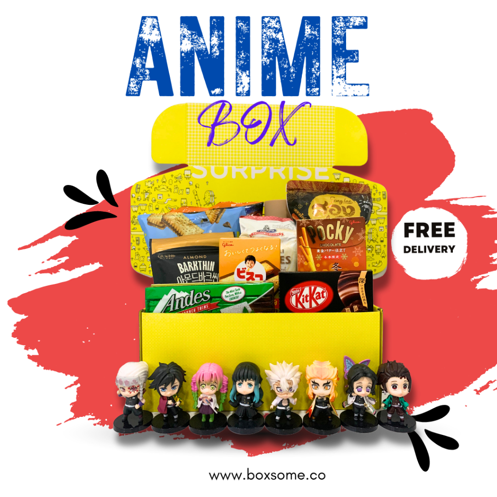 Boxsome - Anime Snack Theme Box (Demon Slayer) 动漫零食盲盒 鬼灭之刃 | Shopee ...