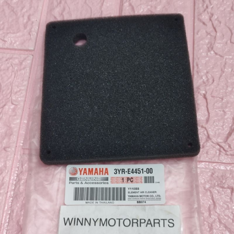 YAMAHA Y110 SS1 SS2 ELEMENT AIR CLEANER ORIGINAL THAI YAMAHA ...