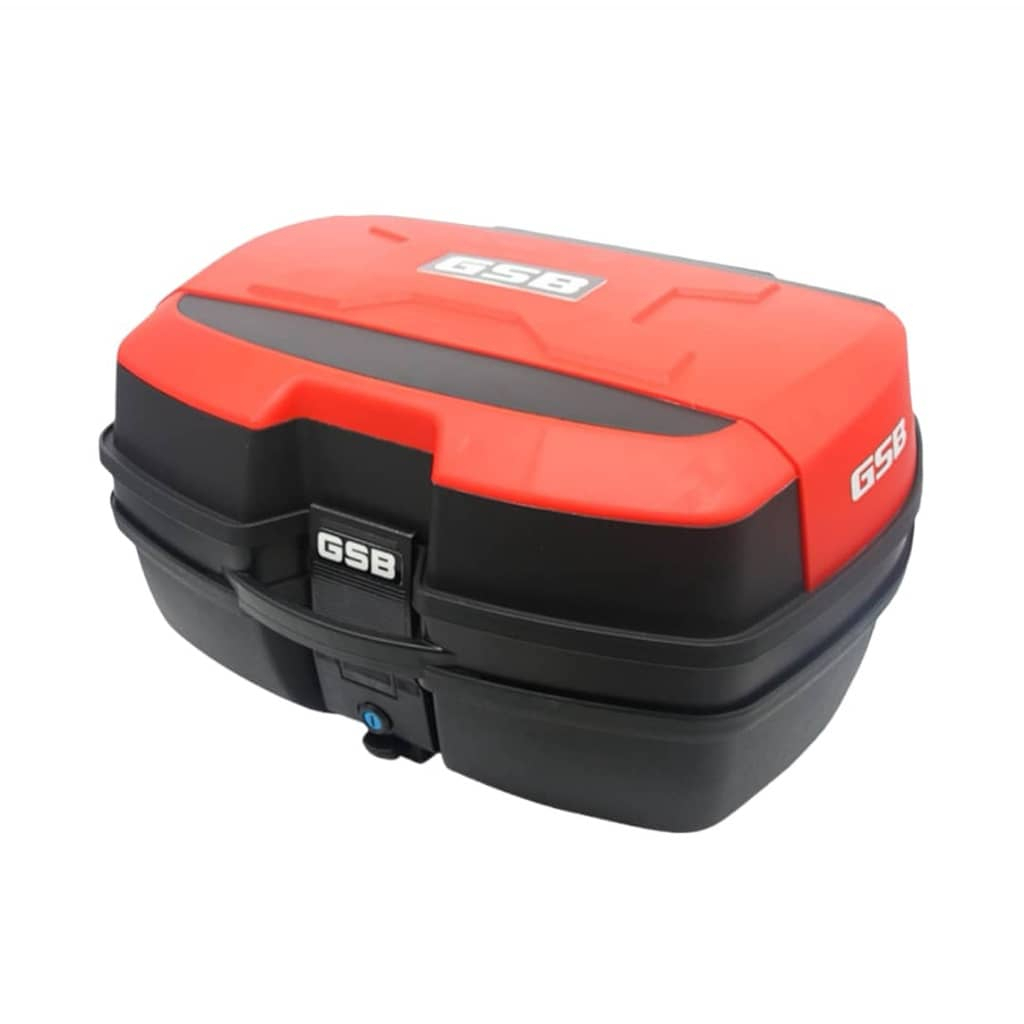 100%} GSB TOP BOX 47 LITER , GIVI STYLE , FREE BASE PLATE SHAD STYLE ...
